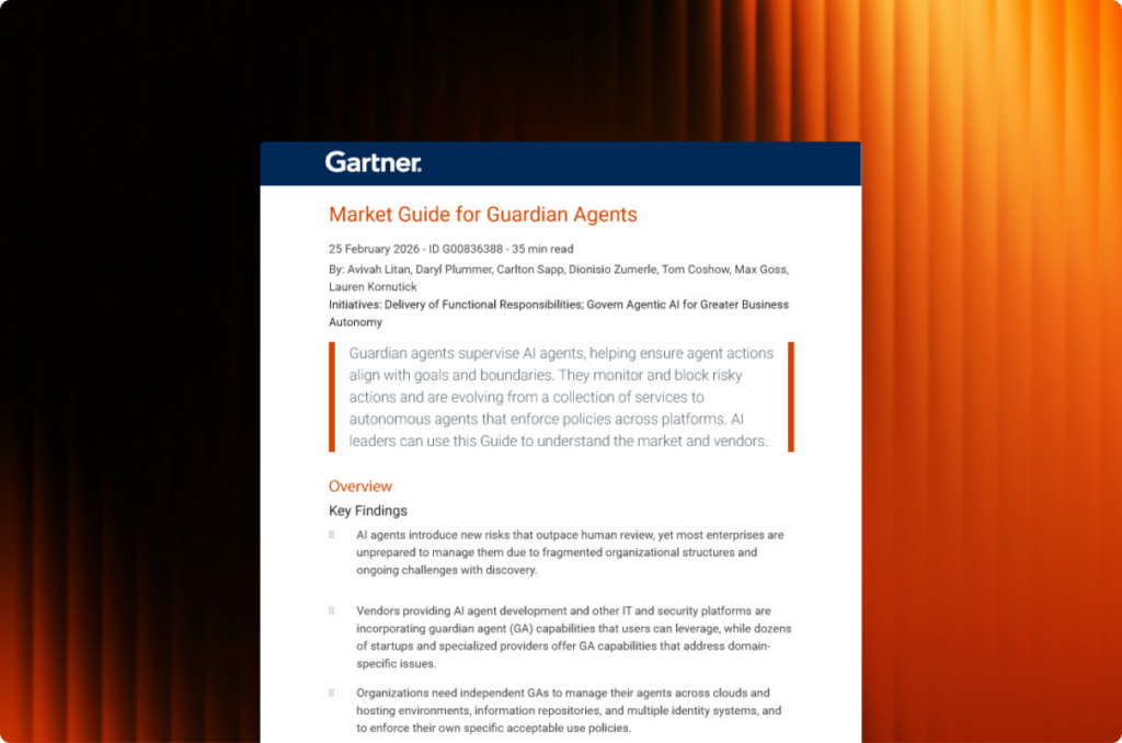Market Guide for Guardian Agents - Airrived